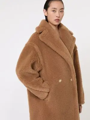 Max Mara Teddy Bear Icon Coat - Camel