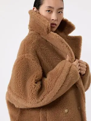 Max Mara Teddy Bear Icon Coat - Camel