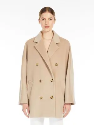 Max Mara Short 101801 Icon Coat - Sand