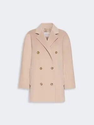 Max Mara Short 101801 Icon Coat Sand