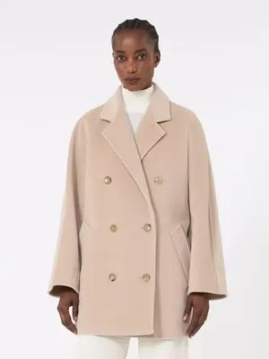 Max Mara Short 101801 Icon Coat - Sand