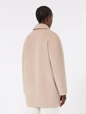 Max Mara Short 101801 Icon Coat - Sand