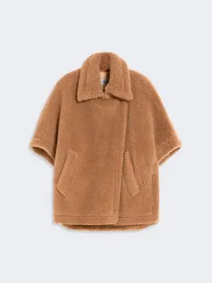 Max Mara Teddy Fabric Cape