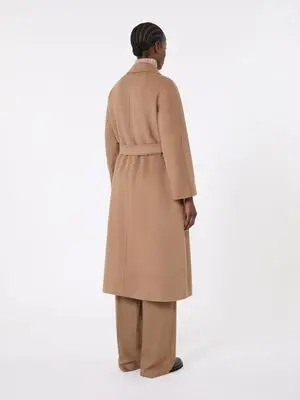 Max Mara Wool Broadcloth Midi Coat