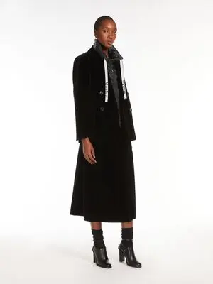 Max Mara Diamond-patterned Padded Gilet - Black