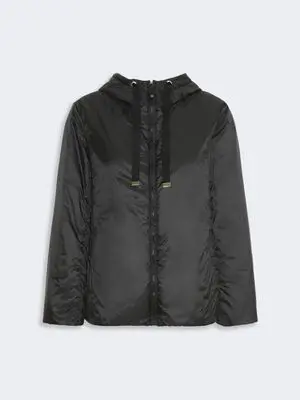 Max Mara Padded Water-repellent Hooded Jacket - Black