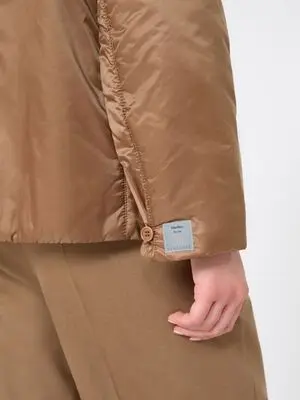 Max Mara Padded Water-repellent Hooded Jacket - Caramel