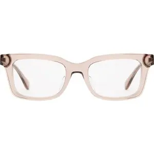 MOHALA EYEWEAR Hapuna 52mm Square Optical Glasses - Shell/clear Lenses