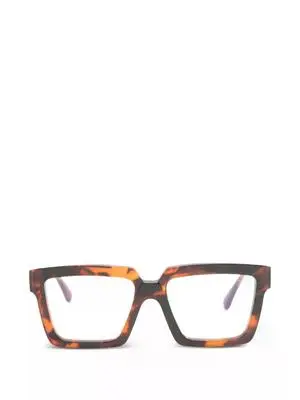 KUBORAUM Square Frame Eyeglasses - Brown