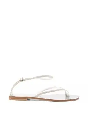 EDDI CUOMO Glass-embellished Sandals