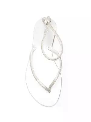 EDDI CUOMO Glass-embellished Sandals