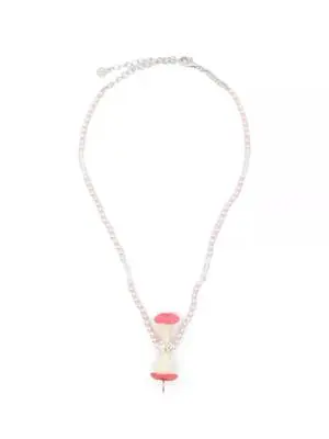 YVMIN Apple Core Necklace - Silver