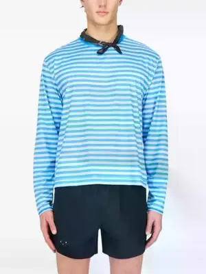 UNNA Striped Long Sleeve T-shirt