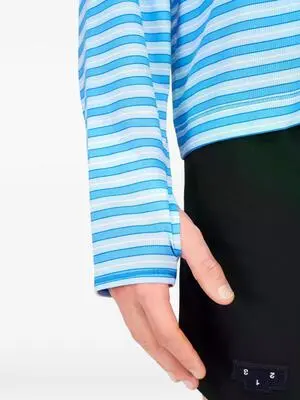 UNNA Striped Long Sleeve T-shirt