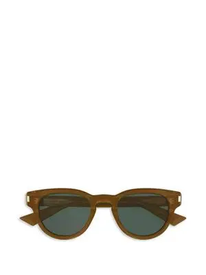 Saint Laurent Round-frame Sunglasses - Brown
