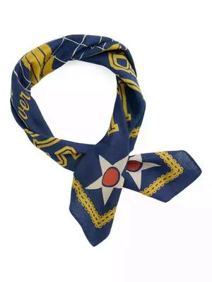 Ralph Lauren Logo-printe Cotton Bandanna