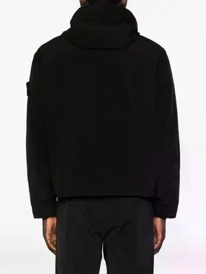 Stone Island Hooded Pocket Jacket - Black