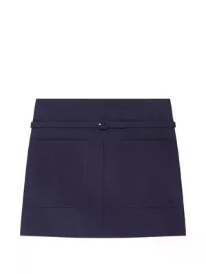 COURREGES Pocket Belted Mini Skirt