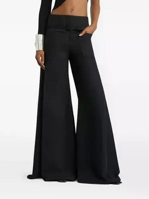 COURREGES Cotton Palazzo Trousers