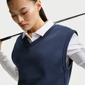 Nike V-neck Golf Vest - Blue
