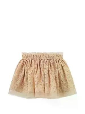 Ermanno Scervino Lace Embroidered Skirt