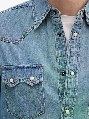 BENETTON Chest-pockets Button-fastening Shirt