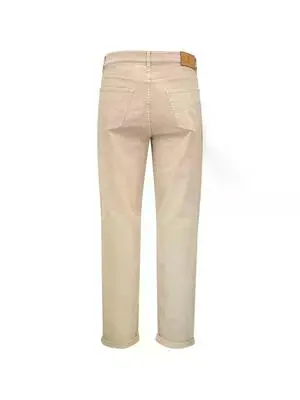 Brunello Cucinelli Logo-patch Jeans - Neutrals