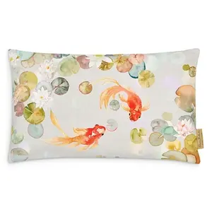 CHRISTIAN FISCHBACHER Ninfea Decorative Pillow, 12 X 20 - Multi
