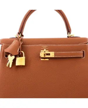 Hermès Kelly 25 Handbag - Gold