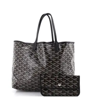 Goyard Pm Saint Louis Tote Coated Canvas