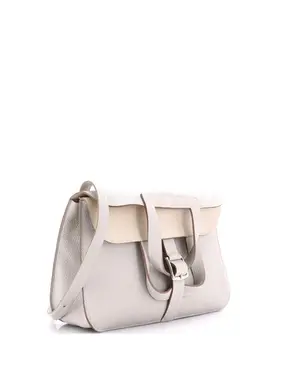 Hermès Halzan 31 Bag Clemence - Gray