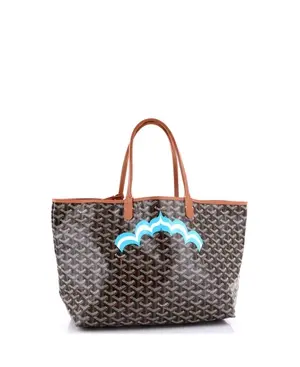 Goyard Pm Saint Louis Printed Tote Coated Canvas