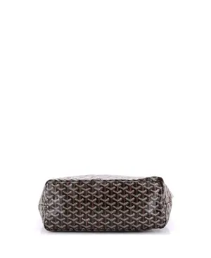 Goyard Pm Saint Louis Printed Tote Coated Canvas