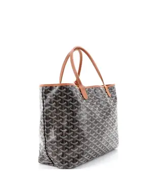 Goyard Pm Saint Louis Tote Coated Canvas - Brown