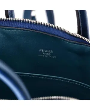 Hermès Mini Bolide 1923 Bag Verso Evercolor - Blue