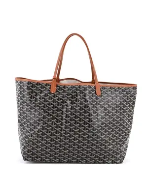 Goyard Gm Saint Louis Tote Coated Canvas - Brown