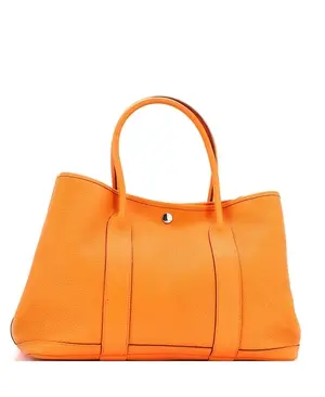 Hermès 36 Garden Party Tote - Orange