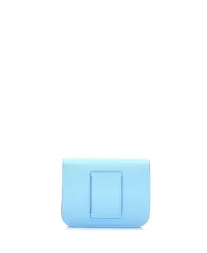 Hermès Constance Slim Wallet Epsom - Blue