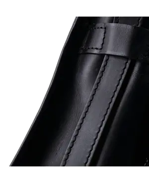 Goyard Mm Belvedere Messenger Bag Coated Canvas - Black