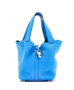 Hermès Picotin Lock Mm Bag - Blue