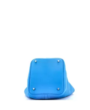 Hermès Picotin Lock Mm Bag - Blue