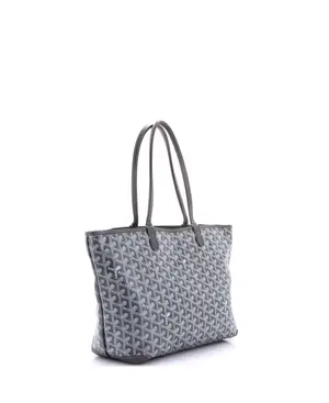 Goyard Pm Artois Tote Coated Canvas - Gray