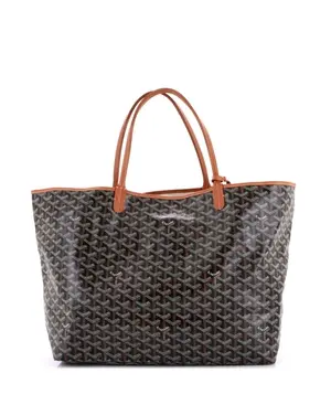 Goyard Gm Saint Louis Tote Printed Coated Canvas