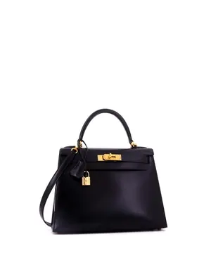 Hermès Kelly 28 Handbag - Noir