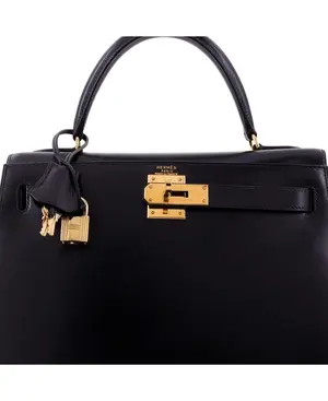 Hermès Kelly 28 Handbag - Noir