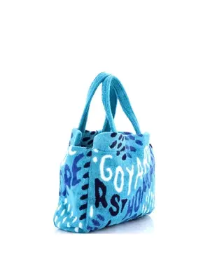 Goyard Pm Eponge Printed Terry Cloth Bag