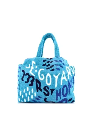 Goyard Pm Eponge Printed Terry Cloth Bag