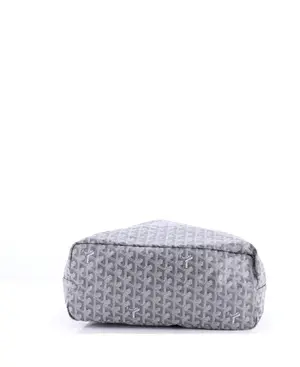 Goyard Saint Louis Pm Tote Coated Canvas - Gray