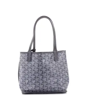 Goyard Mini Anjou Reversible Tote - Gray