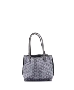 Goyard Mini Anjou Reversible Tote - Gray